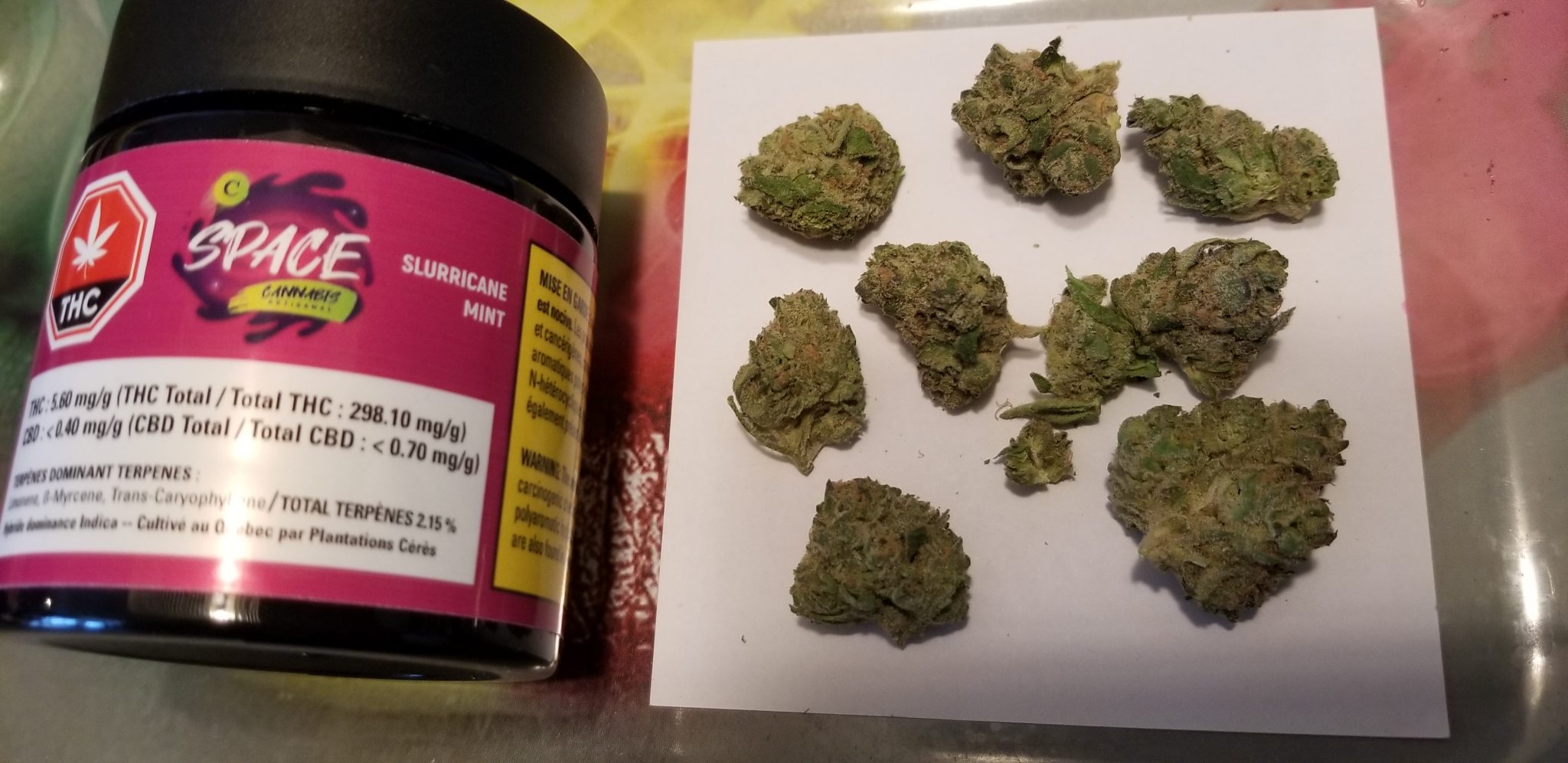 Slurricane Mint par Space Cannabis - SQDC - BuzzNation